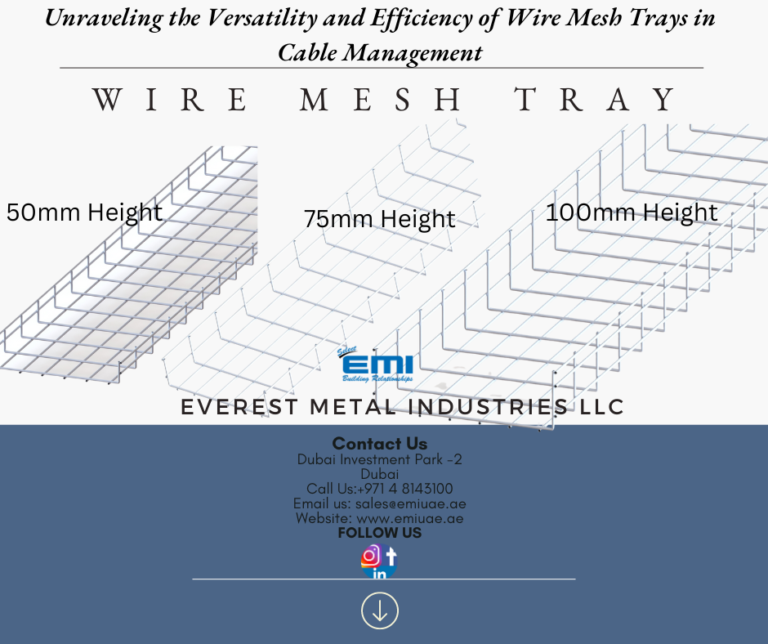 Unraveling The Versatility And Efficiency Of Wire Mesh Trays In Cable ...